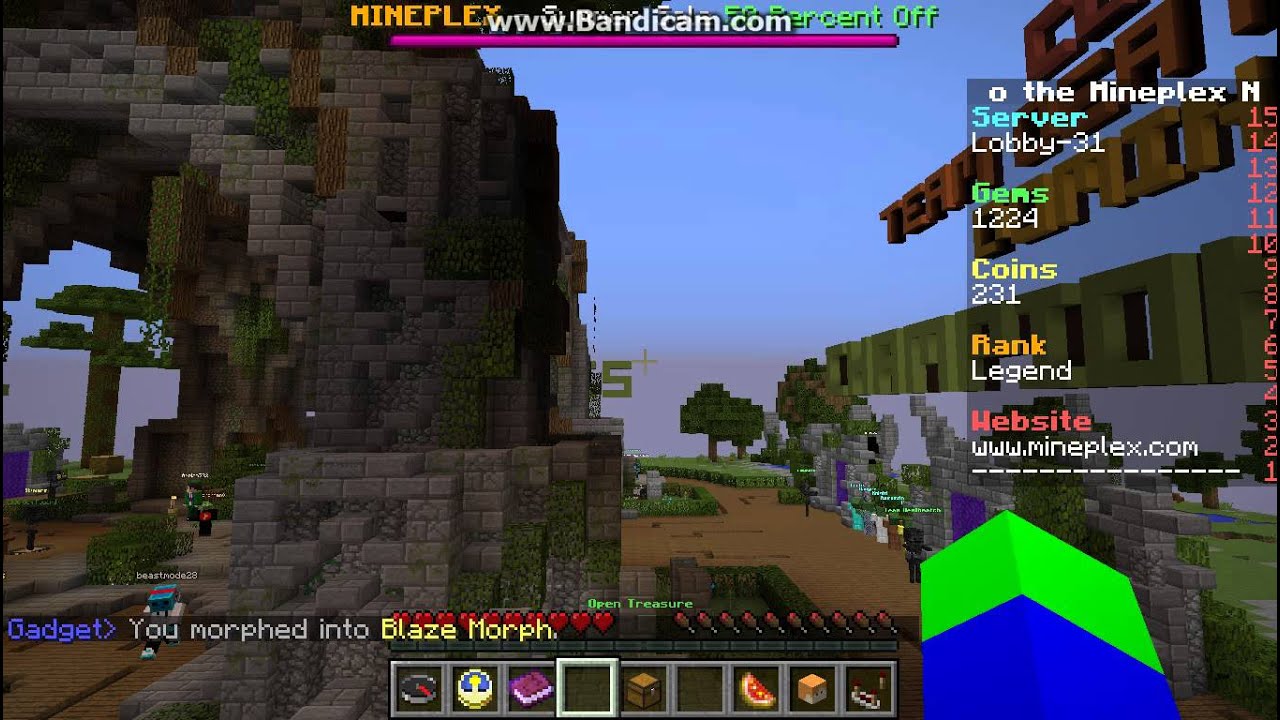 Minecraft | Mineplex Main Hub Secrets (5 secret things in the lobby ...