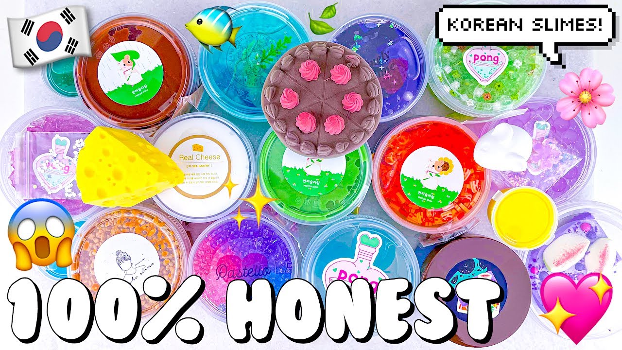 $250 HUGE KOREAN SLIME SHOP REVIEW 💖 100% Honest Seoul Gage - YouTube