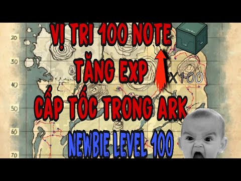 Vị trí của 100 note tăng exp trong ark mobile past 1 - YouTube