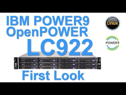 IBM POWER9 OpenPOWER LC922 First Look - YouTube