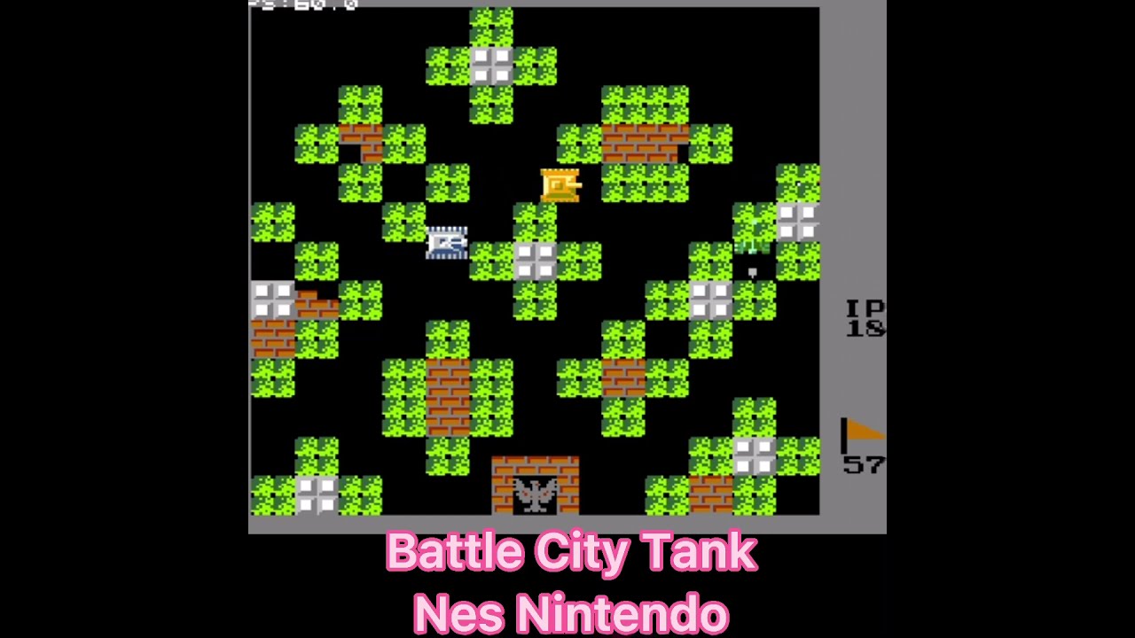 Battle City Nintendo Nes stage 57 - YouTube