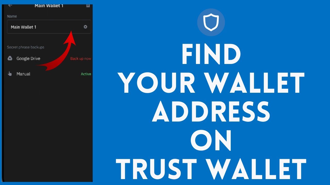 How to Find Your Wallet Address on Trust Wallet (Full Guide) - YouTube