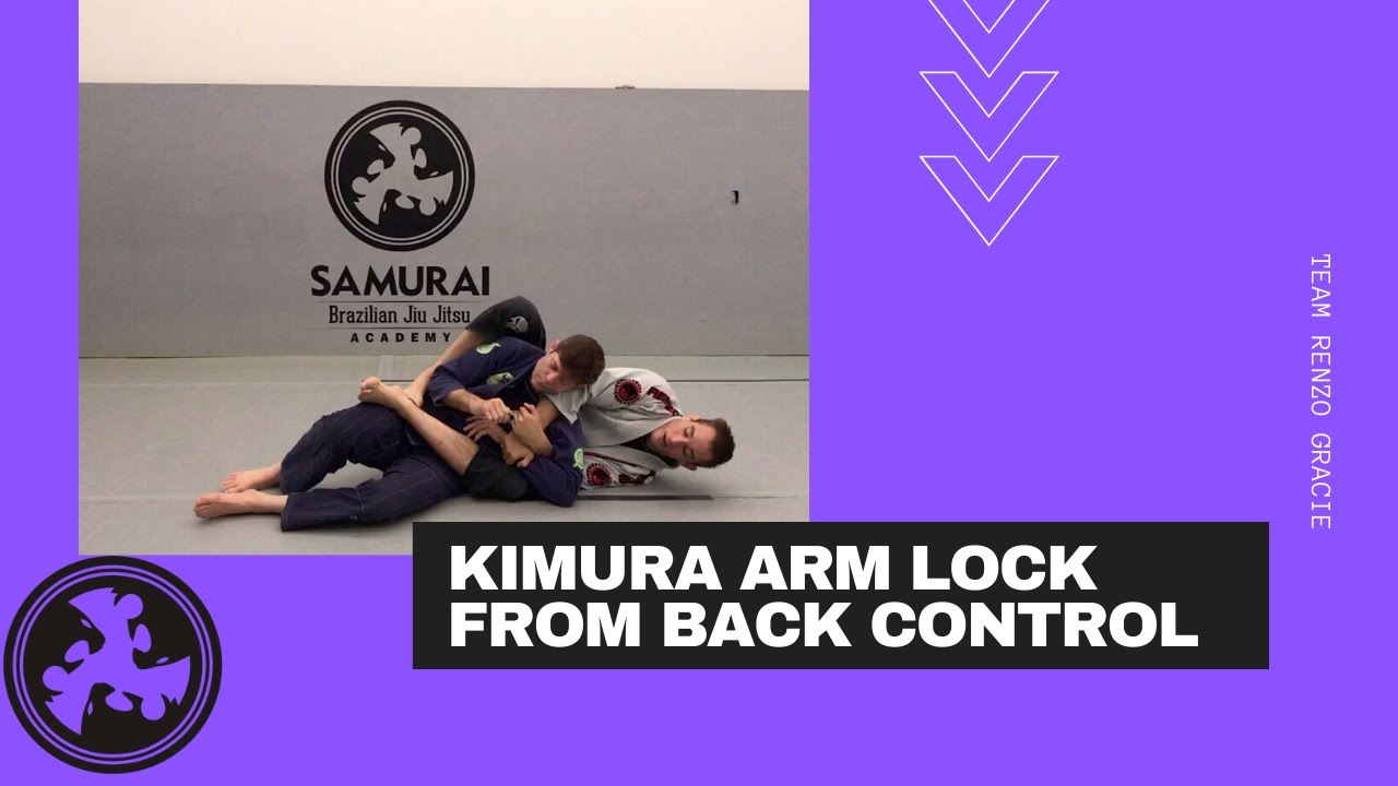 Kimura Control to Straight Armlock Submission from Back Control - YouTube