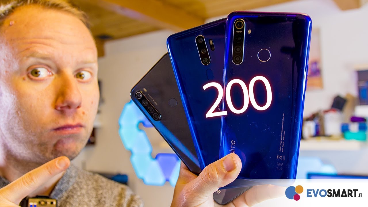 5 SMARTPHONE SOTTO I 200 EURO da REGALARE a NATALE! - YouTube