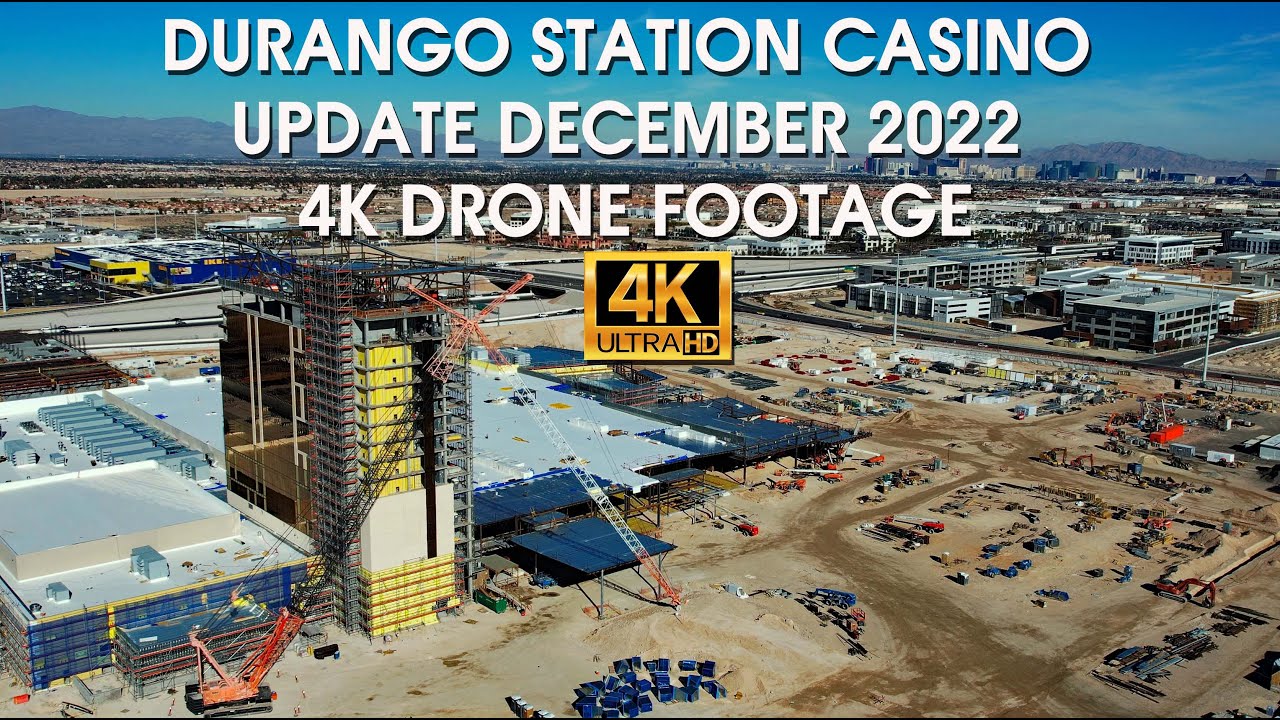 Durango Station Casino Update December 2022 4K Drone Footage - YouTube