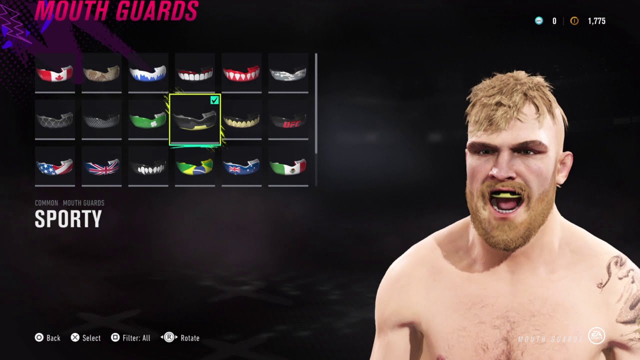 UFC 4 EA Sports Jake Paul CAF-formula - YouTube