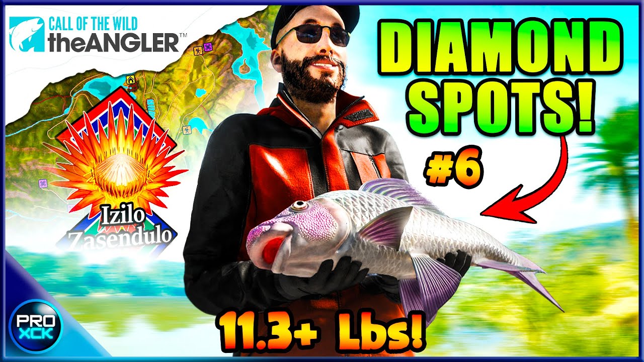 How to Catch DIAMOND Purple Labeo! South Africa Hotspot Guide - Call of ...