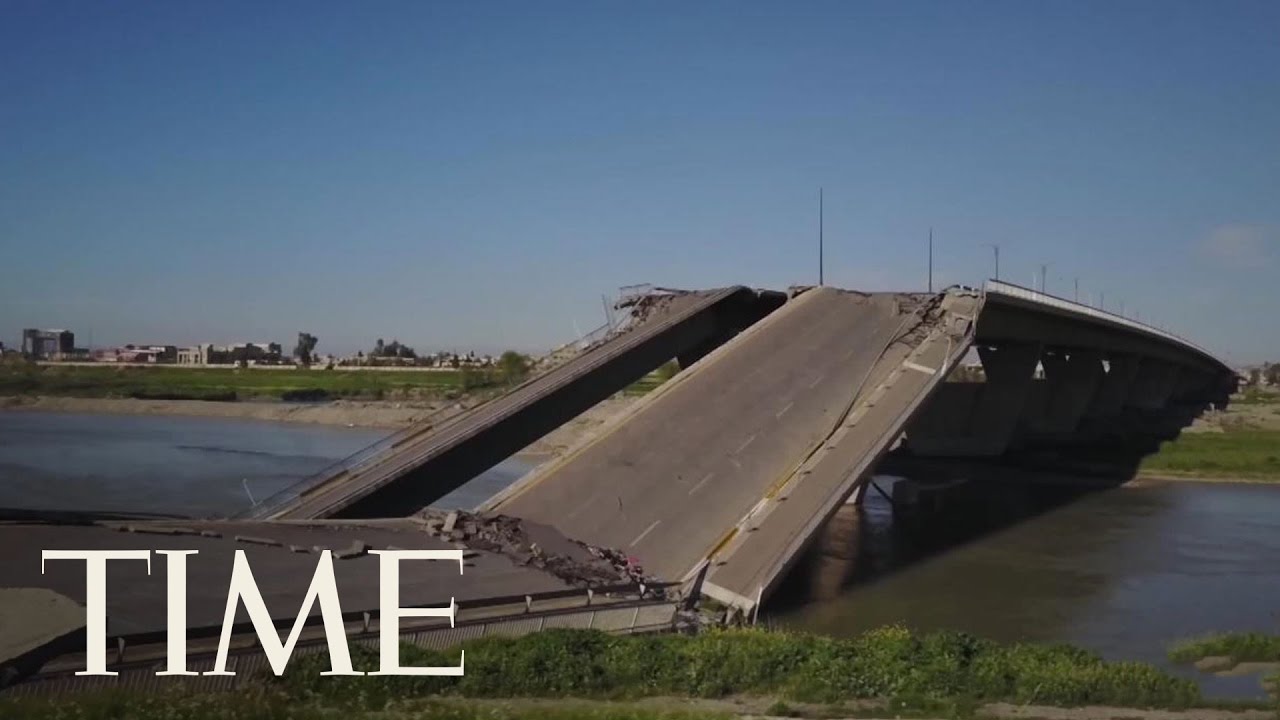 Drone Footage Shows Mosul Destruction Done By War In Iraq | TIME - YouTube