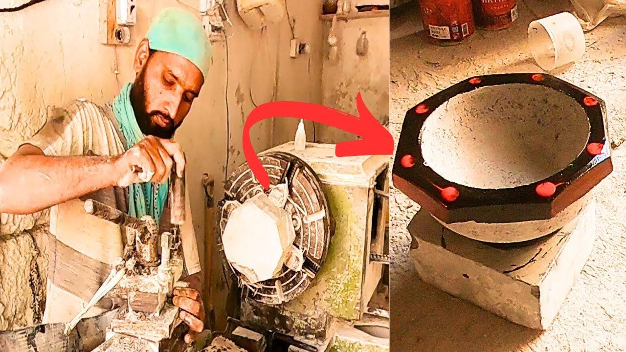 How to Make Mini Mortar || Crafting the Perfect Kitchen Essential - YouTube