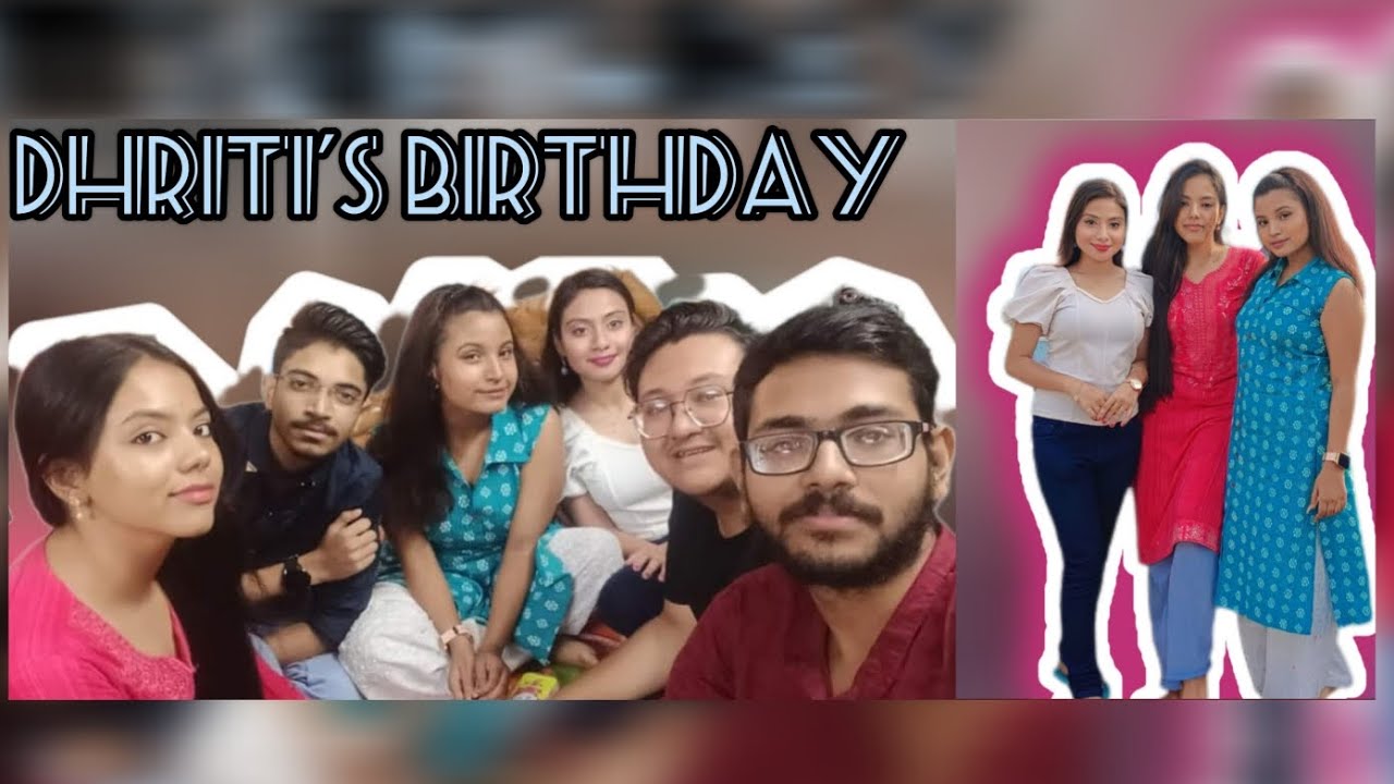 Dhrti's birthday celebration 🎂🎉🎈 - YouTube