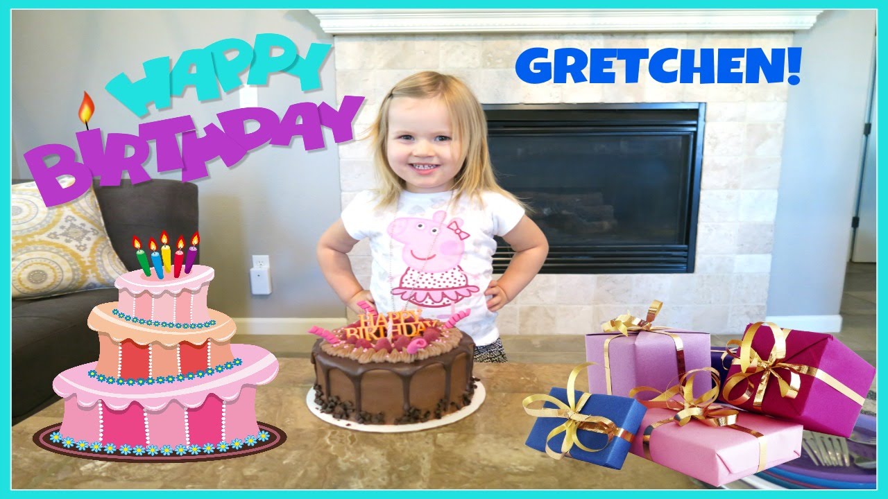 GRETCHEN'S 3RD BIRTHDAY | FAMILY VLOG | THE WEISS LIFE - YouTube
