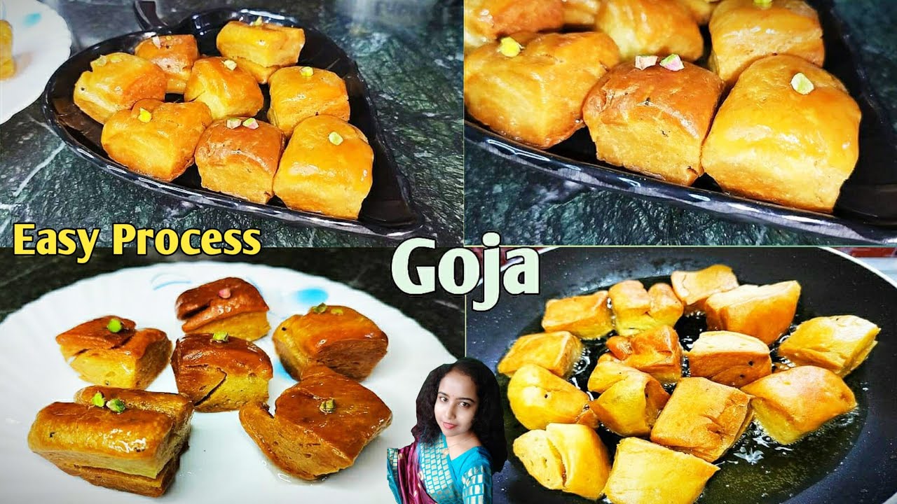 Khasta Goja Recipe | Khasta Gaja Recipe | Goja Recipe | Khurma | Gur ...