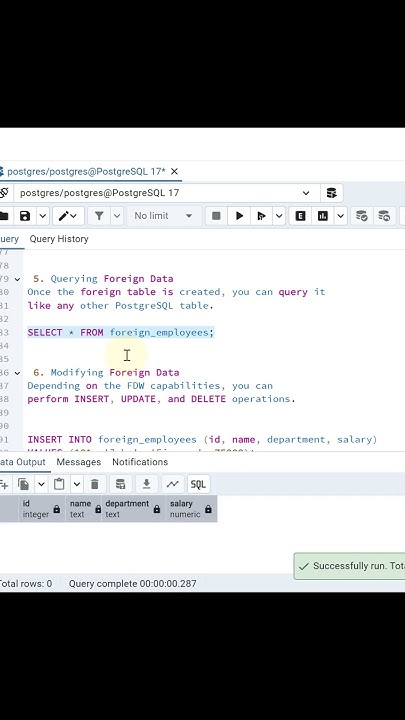 How To Query Foreign Data In Postgresql Best Postgresql Tutorial