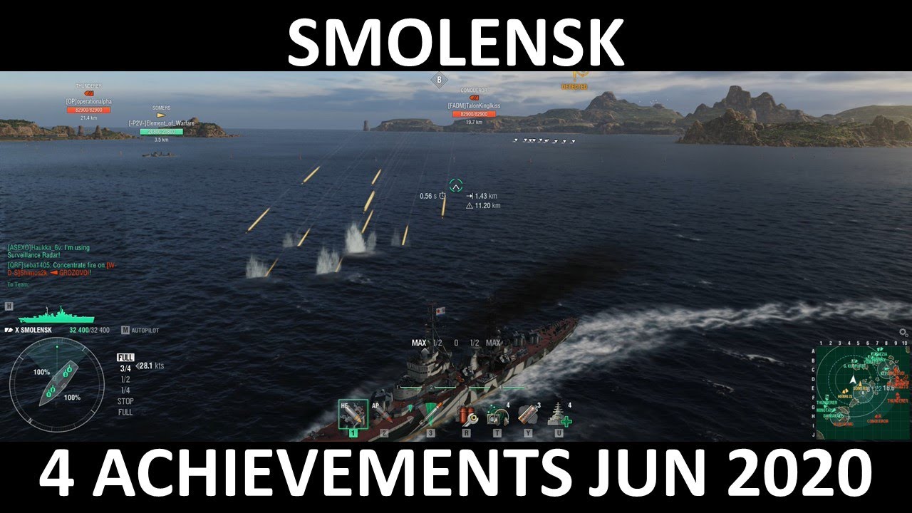 Smolensk - 4 Achievements June 2020 - YouTube