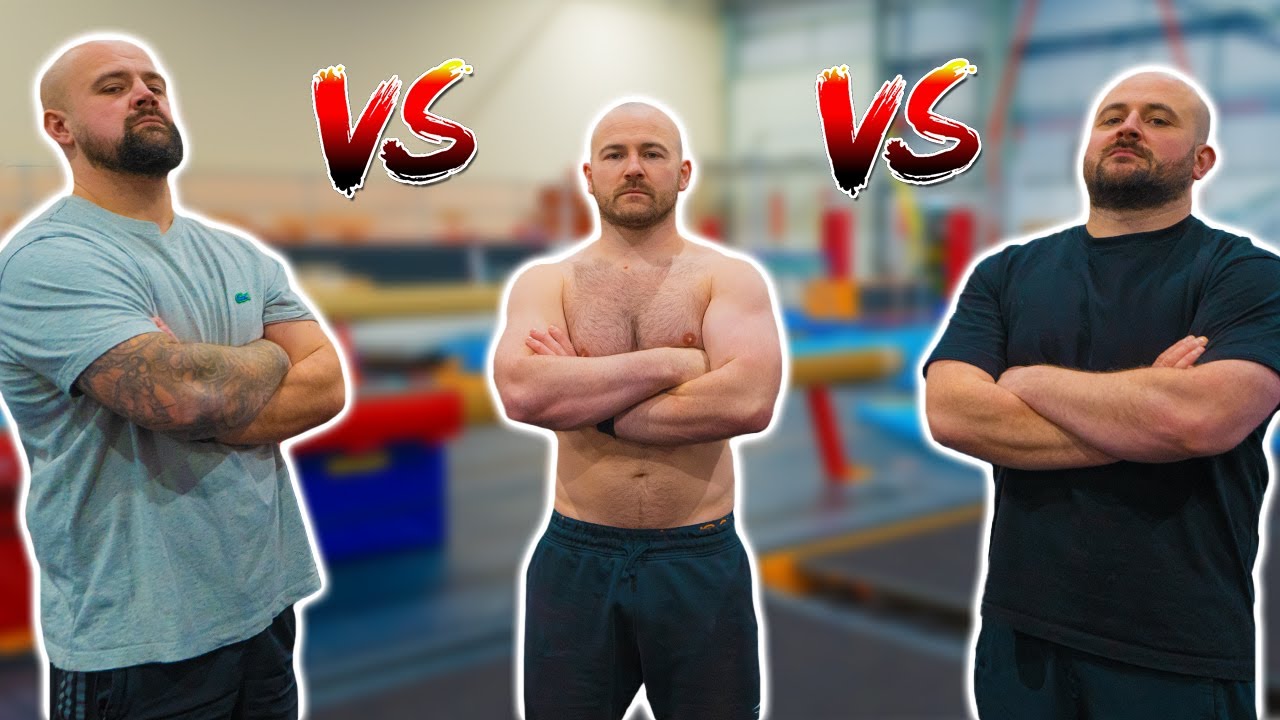 Brother Vs Brother Vs Brother - GYMNASTICS CHALLENGE! - YouTube