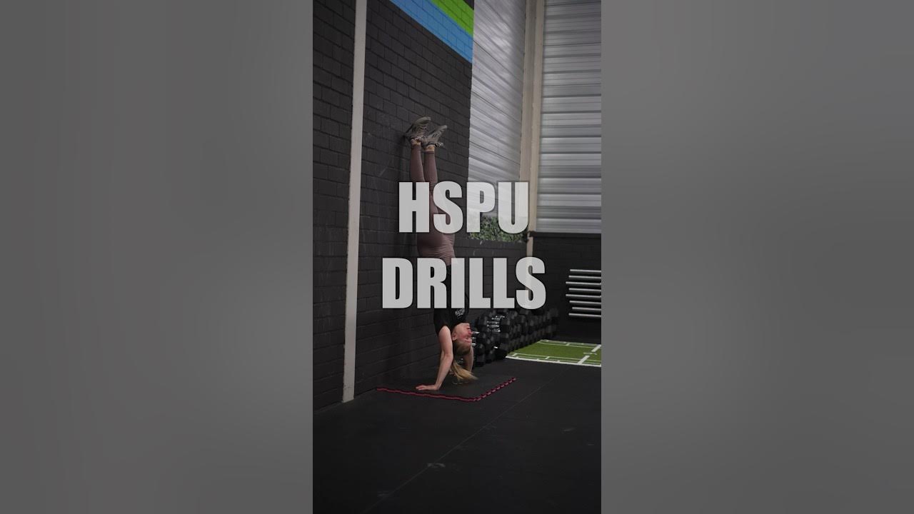 Learn the HANDSTAND PUSH UP with these drills! #hspu #skills - YouTube