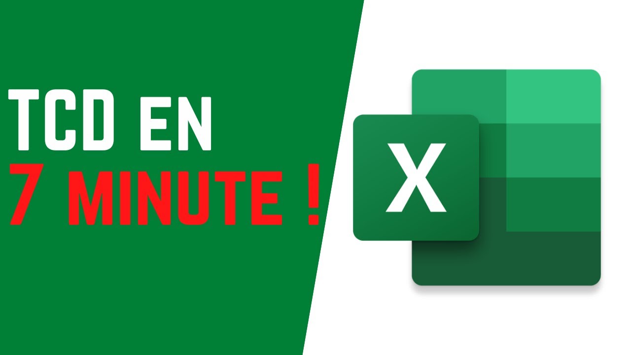 Apprendre les Tableaux Croisés Dynamiques en 7 Minutes | Excel - TCD ...