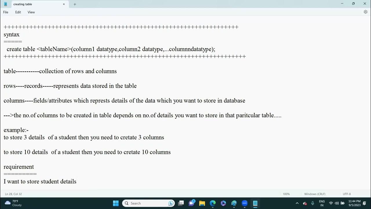 Dhaapps SQL 5-9-2023 - YouTube