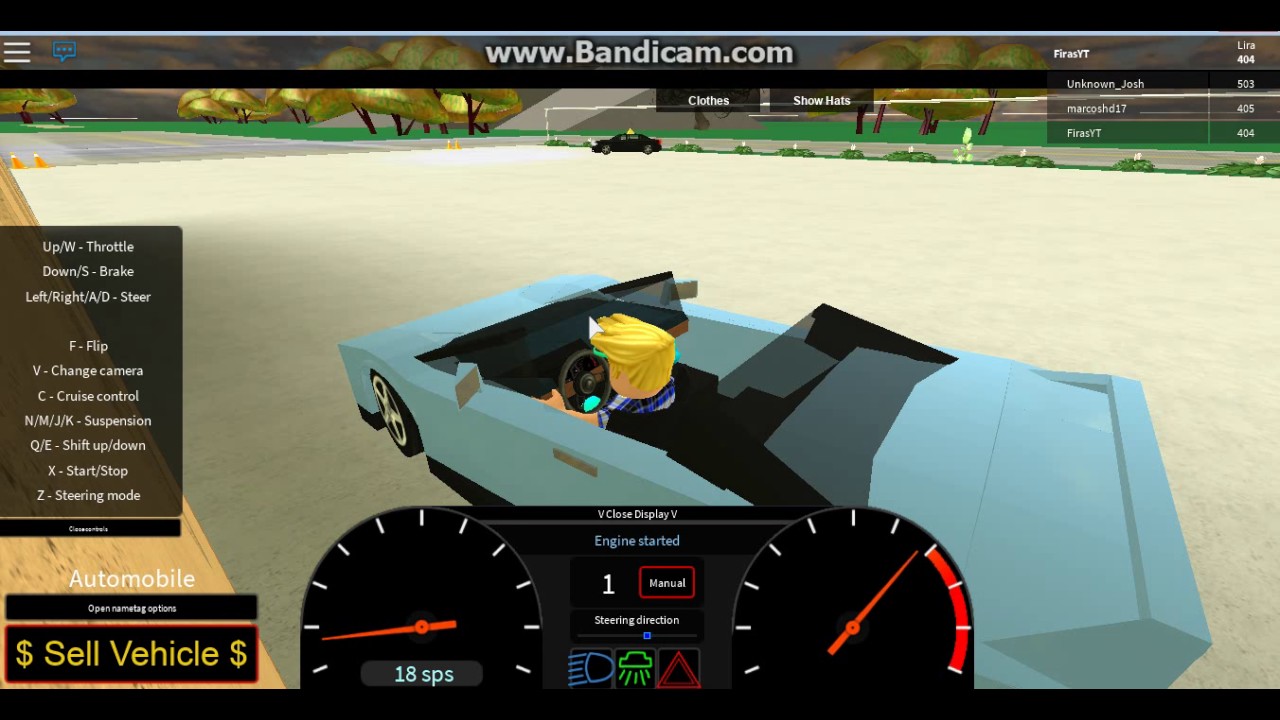 Roblox//how to drive in Driving Test - YouTube