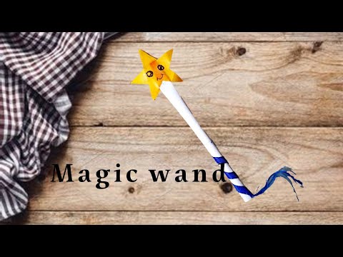 How to make Magic Wand | easy craft for kids | Flexocraft - YouTube