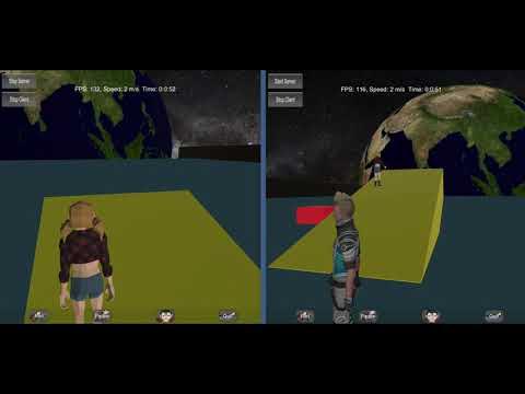 My first FishNet Game Kit Controller example - YouTube