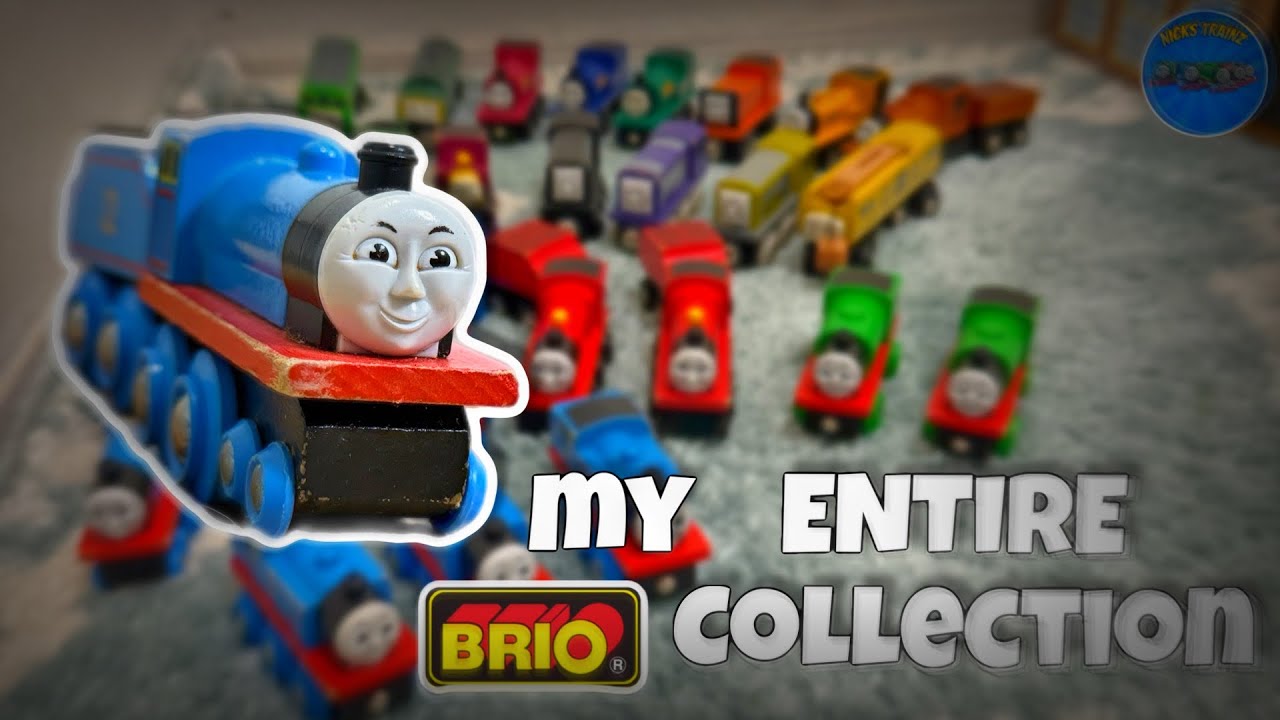 my ENTIRE brio thomas and friends collection - YouTube