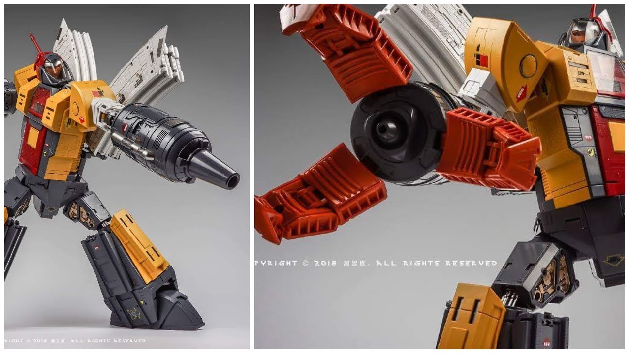 WeiJiang Transformers Ultima Guard 2nd Edition aka Omega Supreme - YouTube