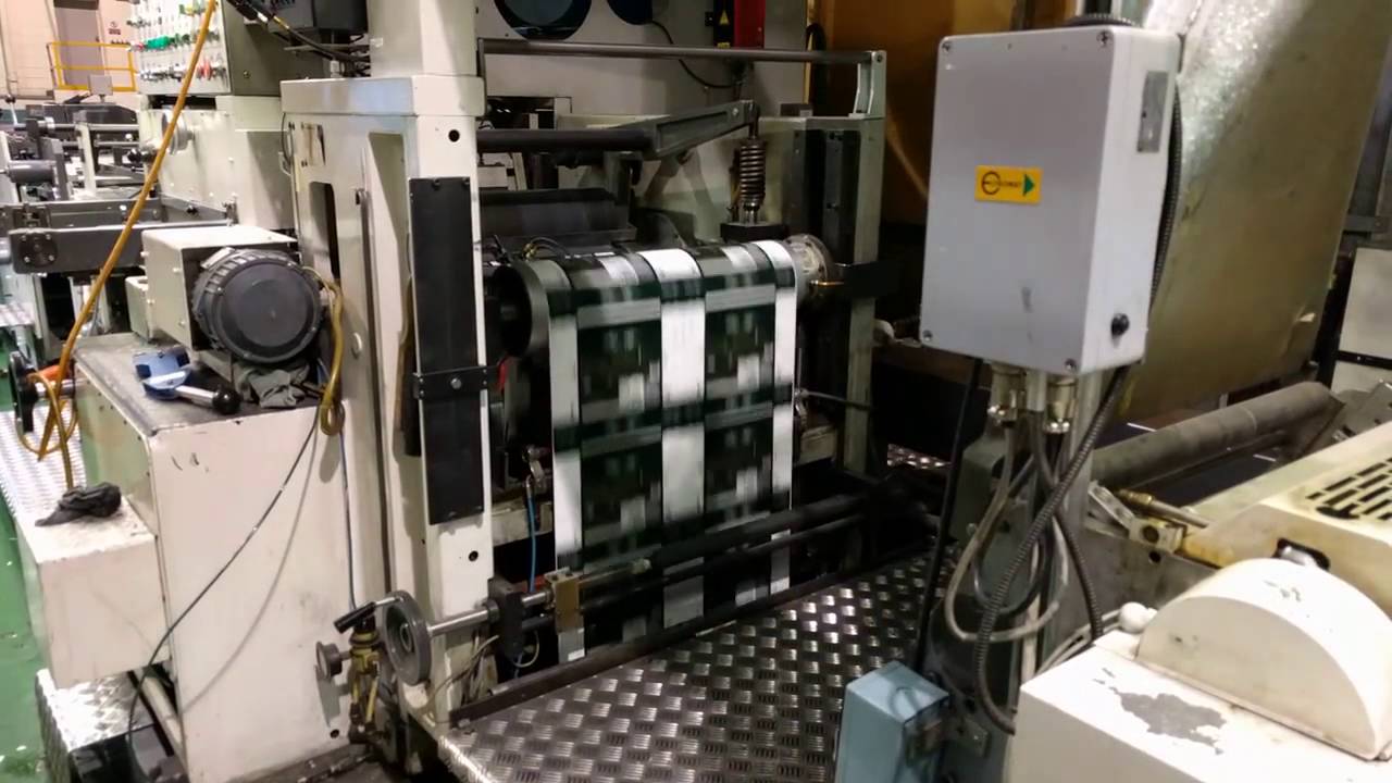 Bobst Lemanic 650 - YouTube