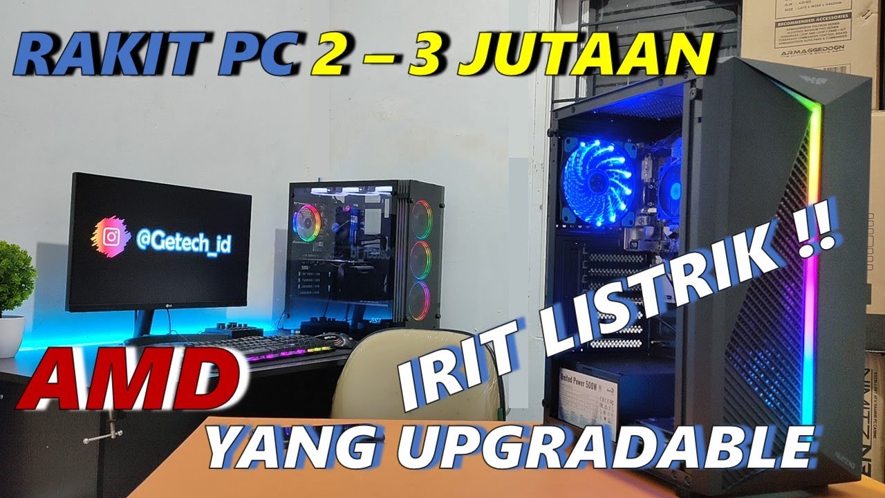 #18 RAKIT PC ATHLON 3000G IRIT DAYA DAN UPGRADABLE | RAKIT PC 2 - 3 ...