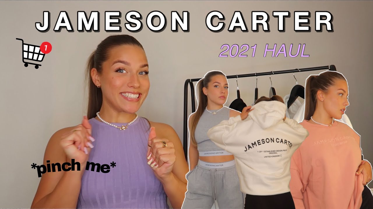 JAMESON CARTER SS21 TRY ON HAUL - YouTube