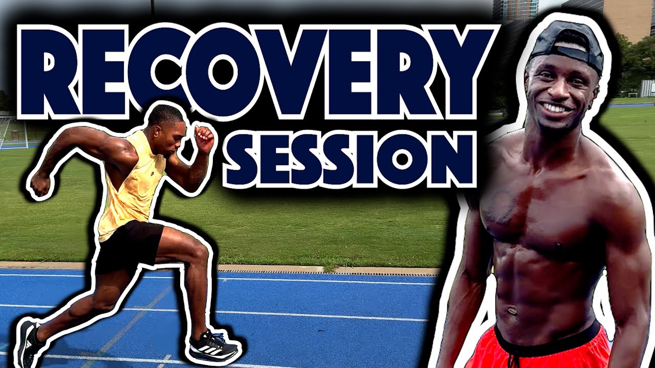 How An Olympian Trains On A Recovery Day - YouTube
