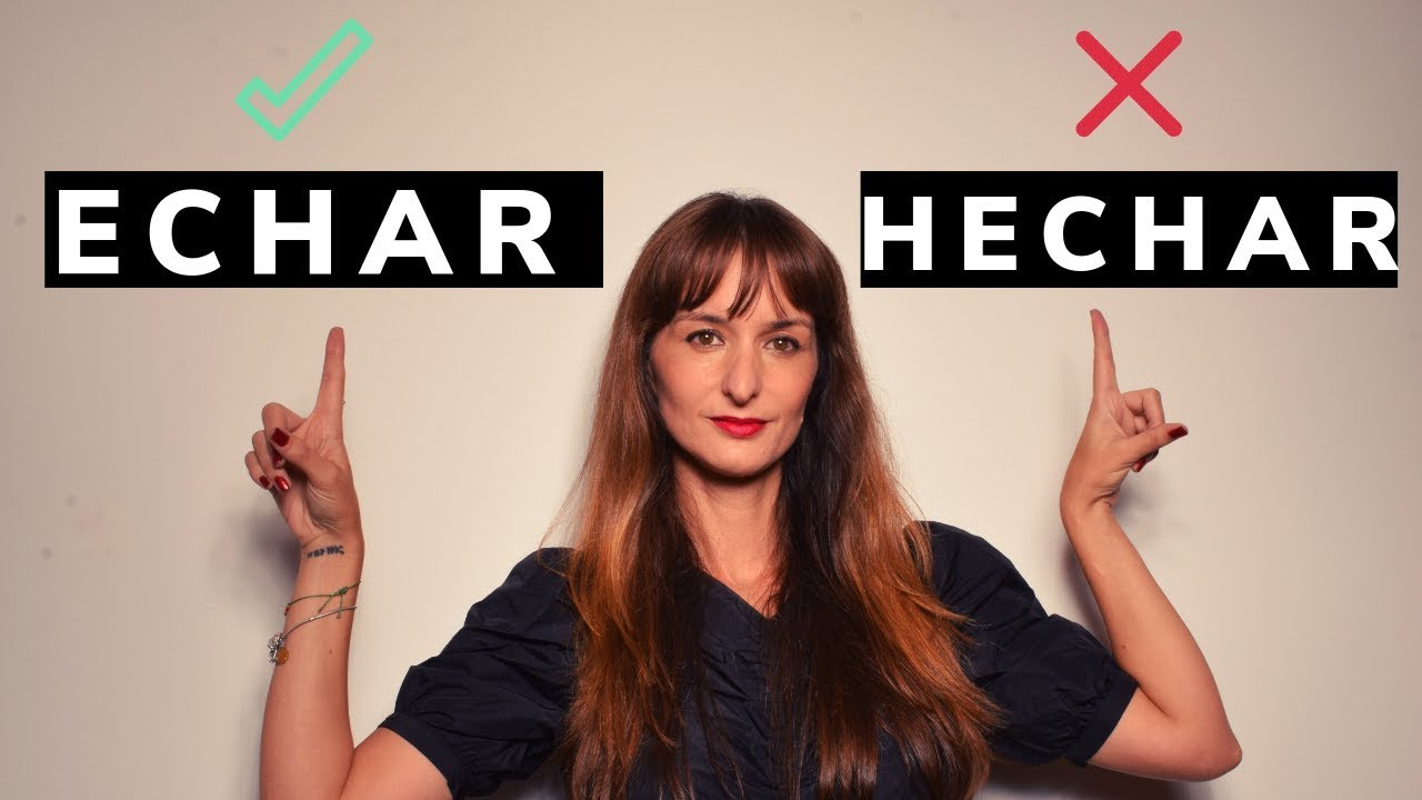 ECHAR 👍 O HECHAR 👎 #ESPAÑOL #ESPANHOL - YouTube