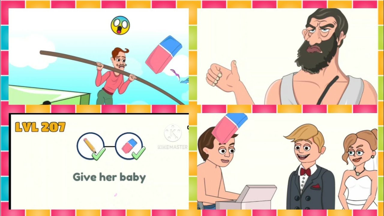 Draw and Delete MAX Levels 201 to 210 - YouTube