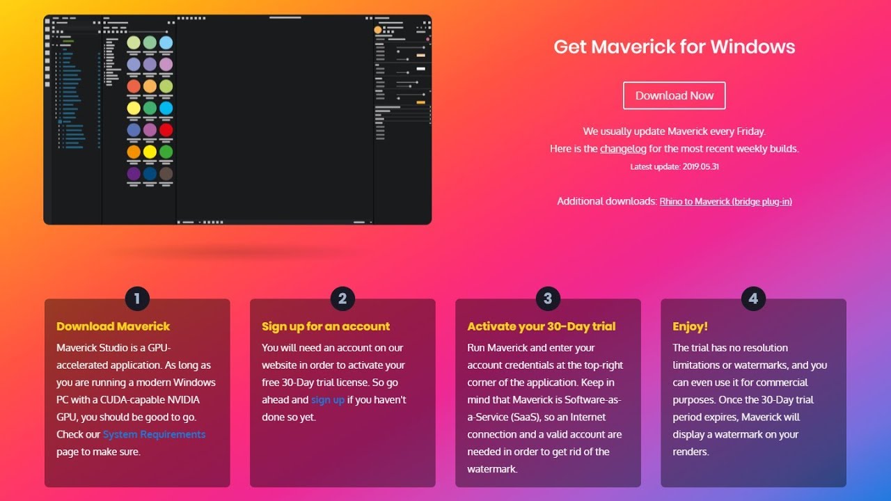 MAVERICK RENDER: 01 DOWNLOAD, INSTALL AND ACTIVATE - YouTube