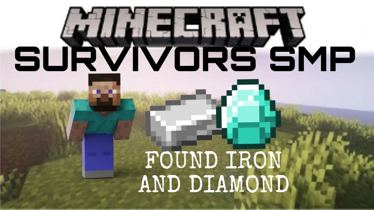WE FOUND DIAMOND AND IRONS IN OUR SURVIVORS SMP || AZ gaming || THANKSS ...