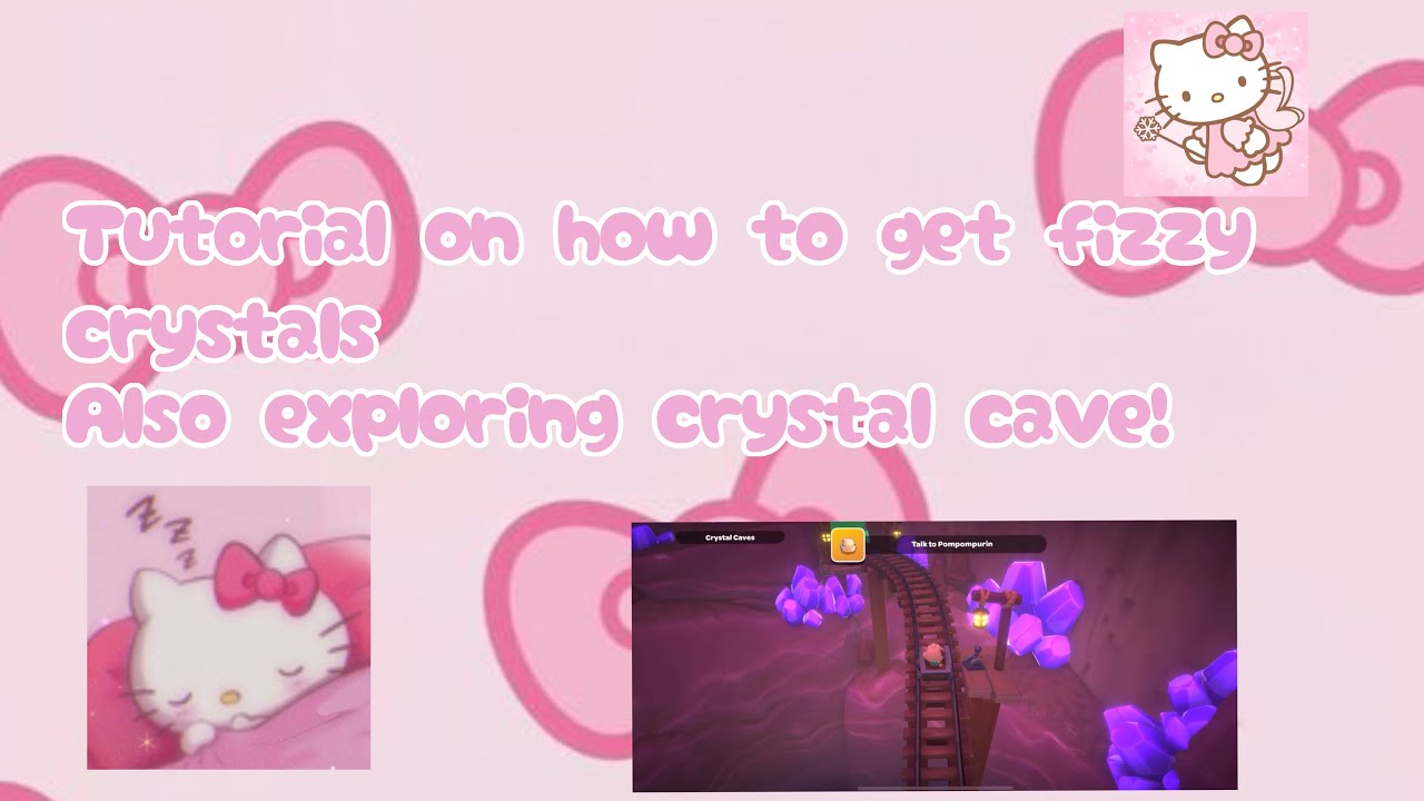 Tutorial on how to get fizzy crystals/Exploring The Crystal Cave ...