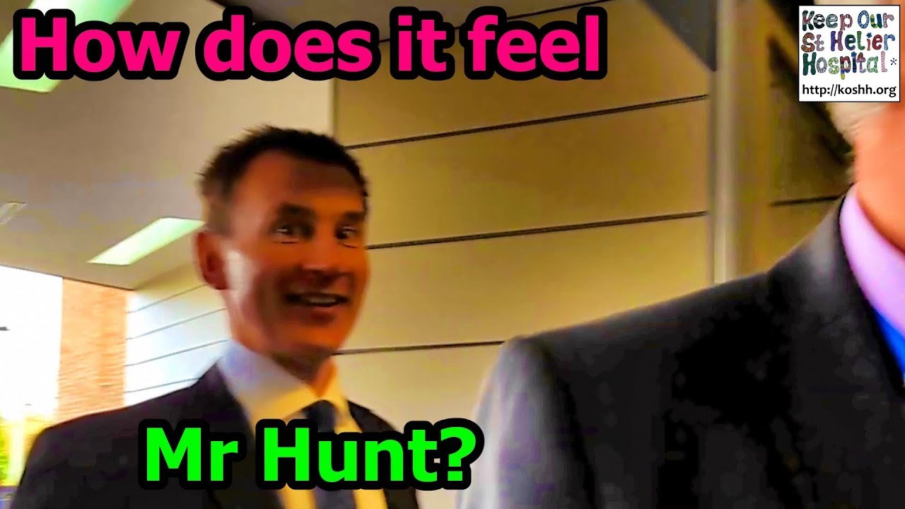 How does it feel, Mr Hunt? - YouTube