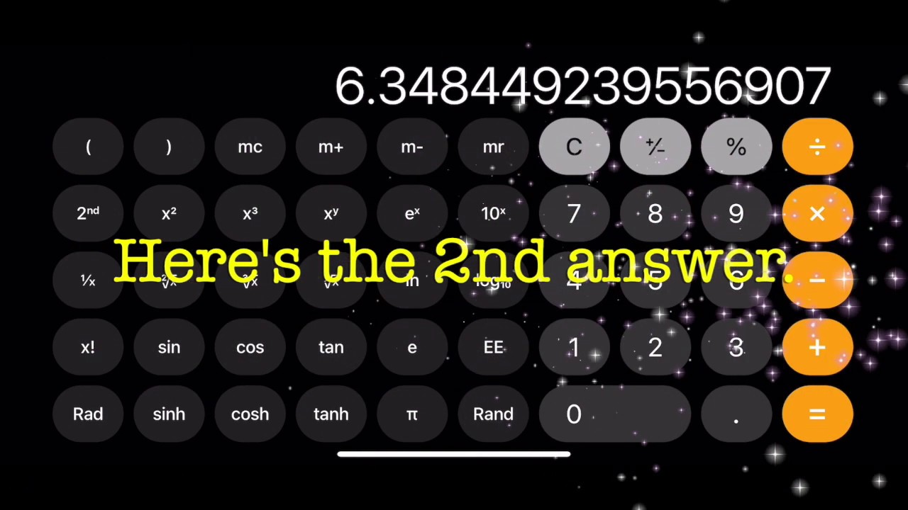 Application of Quadratic Equations, projectile motion - YouTube