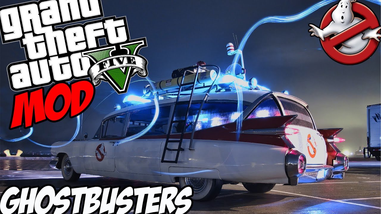 GTA V MOD - #55: CARRO DOS CAÇA FANSTAMAS - YouTube