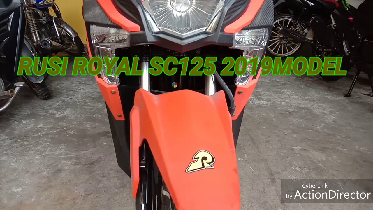 RUSI ROYAL SC125 2019 MODEL - YouTube