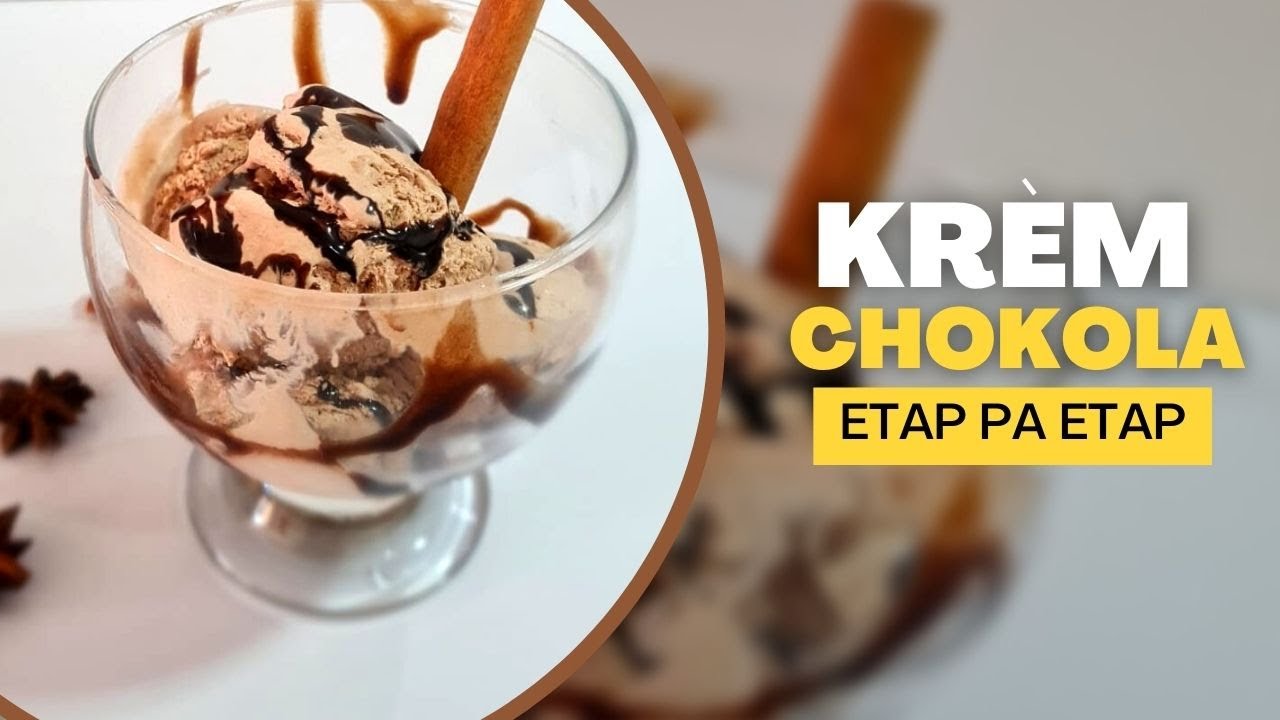 Men koman pou´w fè bon krèm chokola sa pou desann chalè sa - Jele kè ...