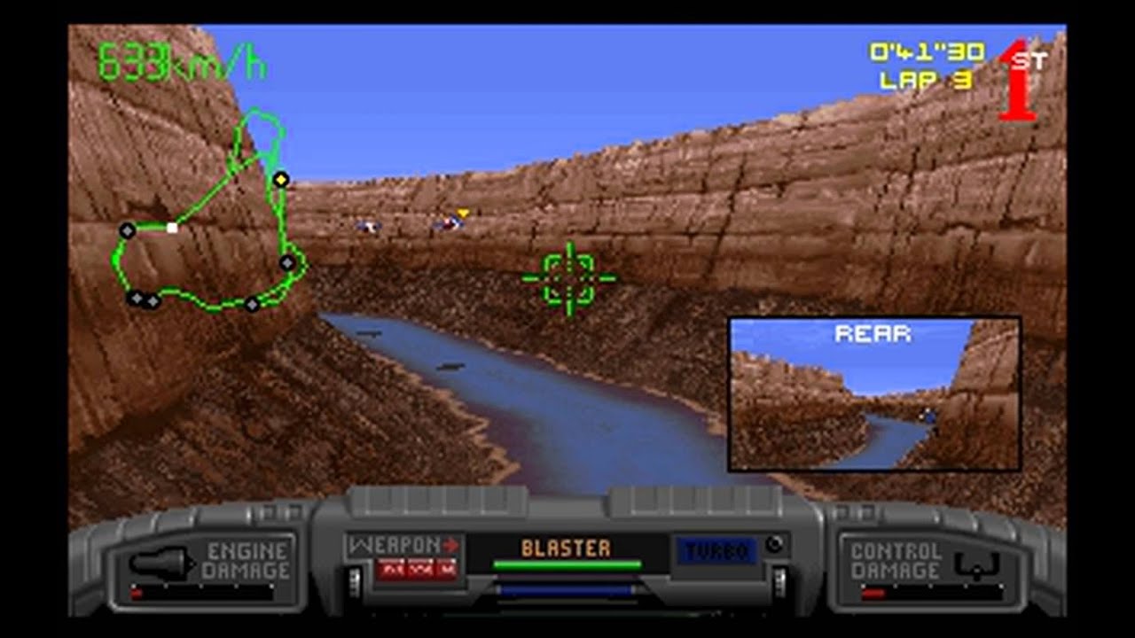 DOS Game: Slipstream 5000 - YouTube