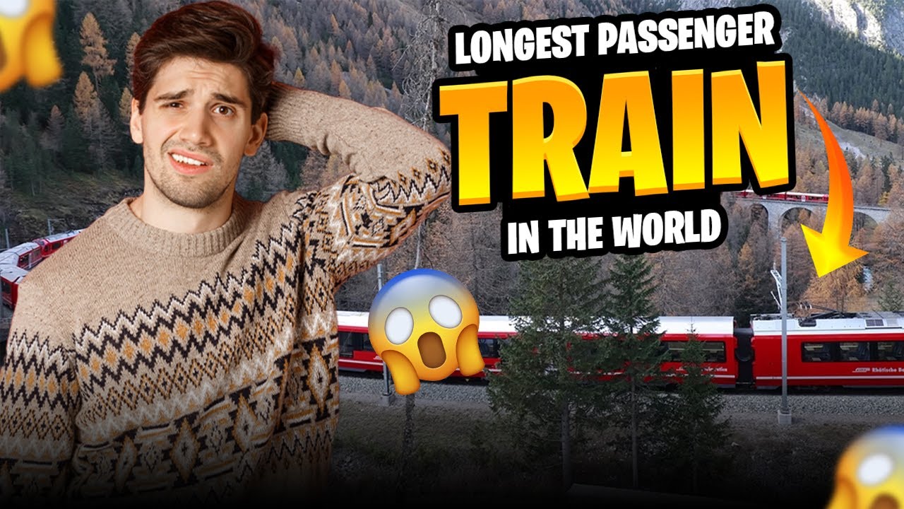 The Longest passenger Train In The World 😱 - YouTube