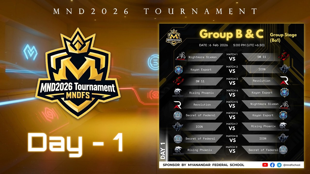 Group Stage Day-1 | MLBB School Tournament - YouTube