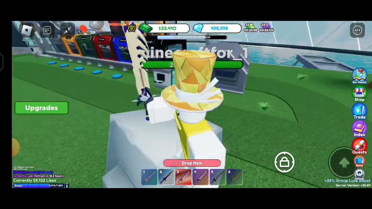 Roblox sword factory x combined mold - YouTube
