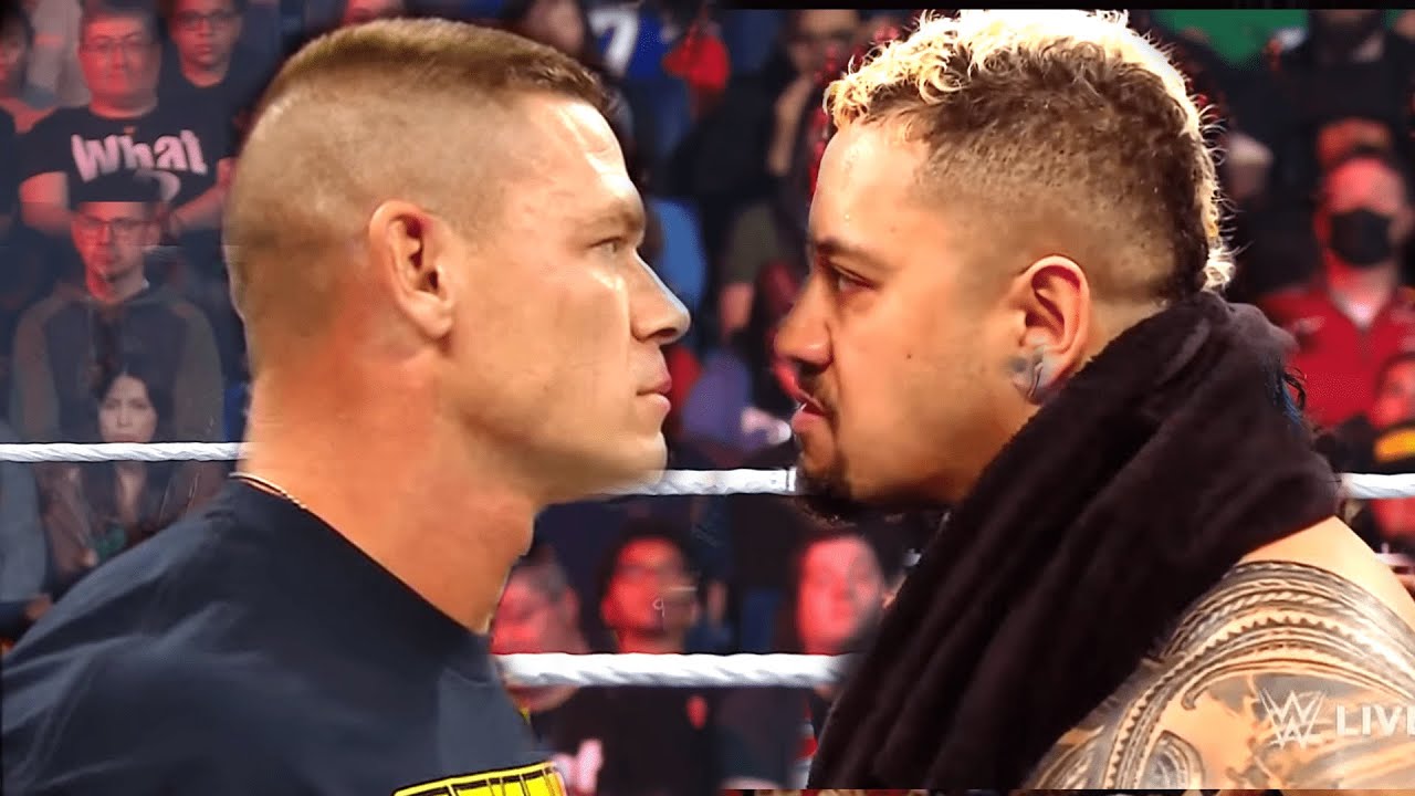 WWE 2K22 John Cena vs Solo Sikoa - YouTube