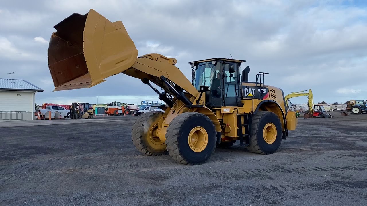 2011 Cat 972K Wheel Loader - YouTube