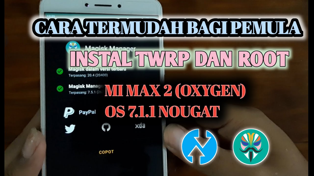 Cara Pasang dan Instal TWRP + ROOT Mi Max 2 (Oxygen) Terbaru !!! - YouTube