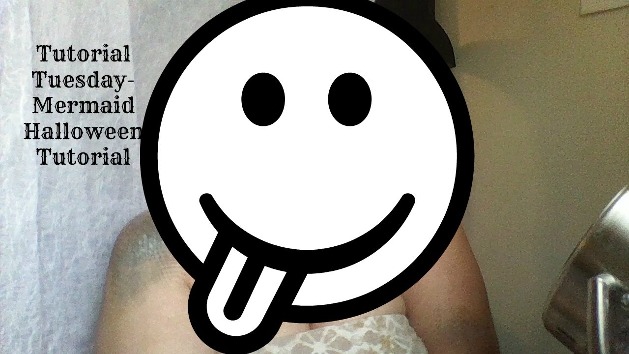 Tutorial Tuesday- Mermaid Halloween Tutorial - YouTube