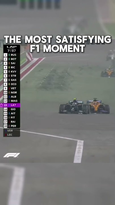 The Most Satisfying F1 Moment #f1 #f1shorts #video #edit #shorts #viralvideo - YouTube